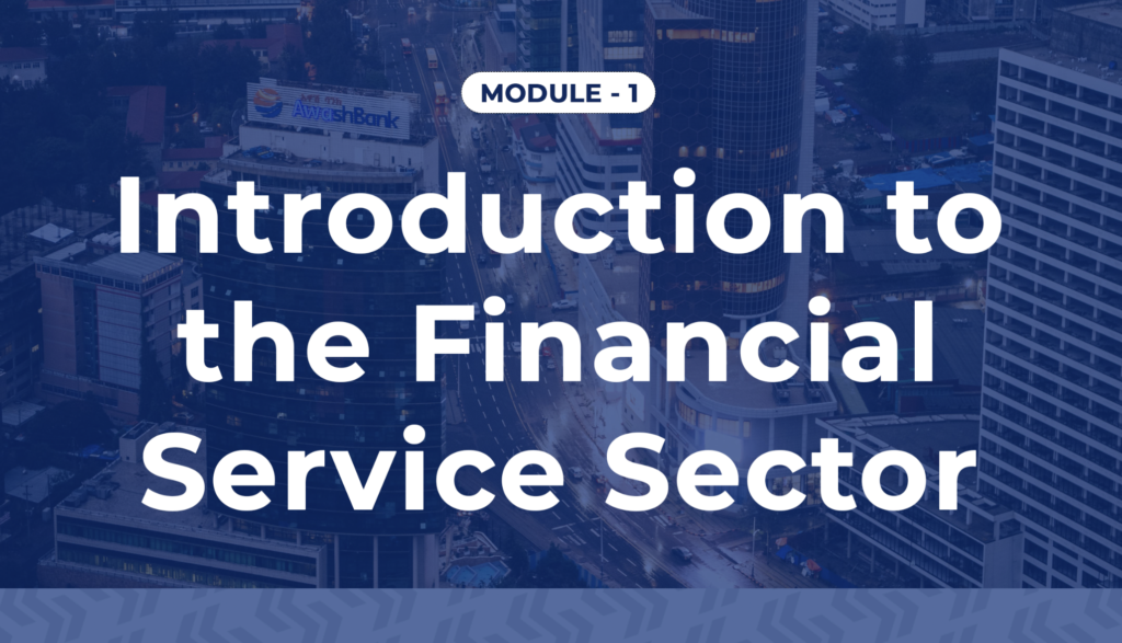 Module 01 - Introduction to the Financial Service Sector | ESX Academy